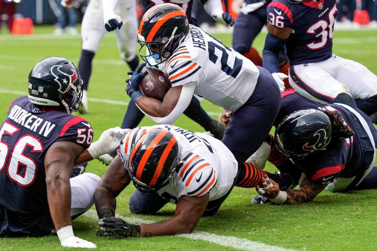 Houston Texans: Defense is run over in loss to Bears