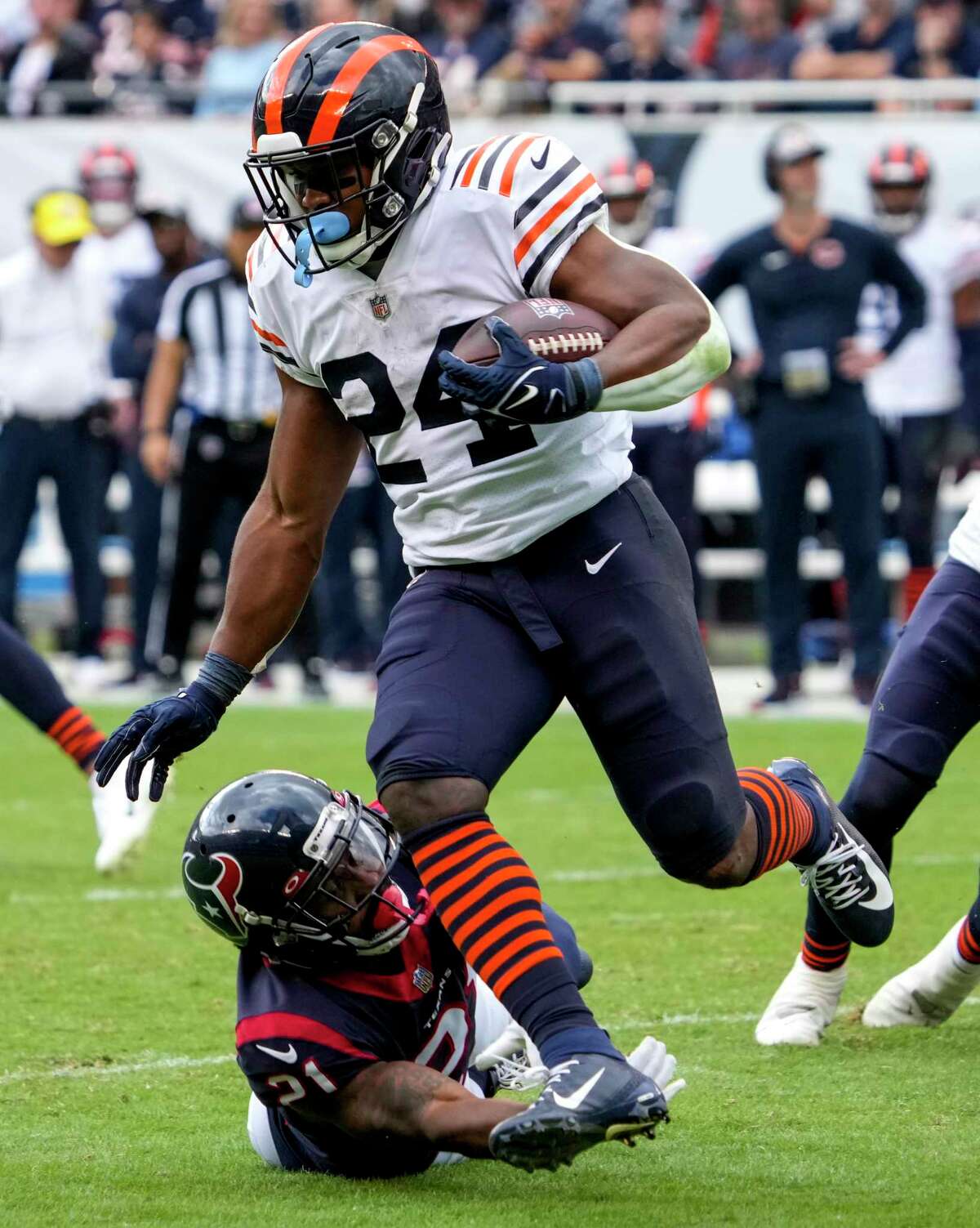 Houston Texans: Defense is run over in loss to Bears