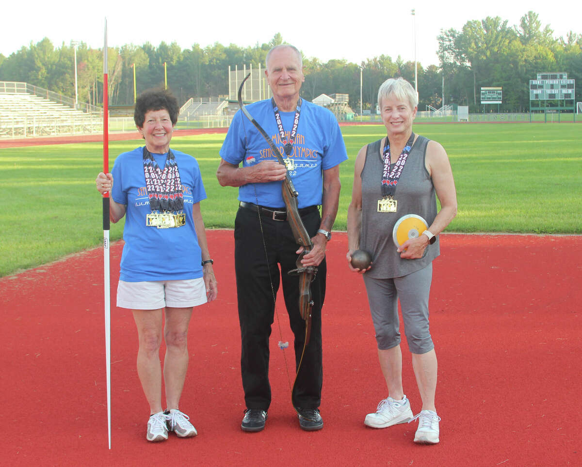 Four Midlanders win gold at Michigan Senior Olympics