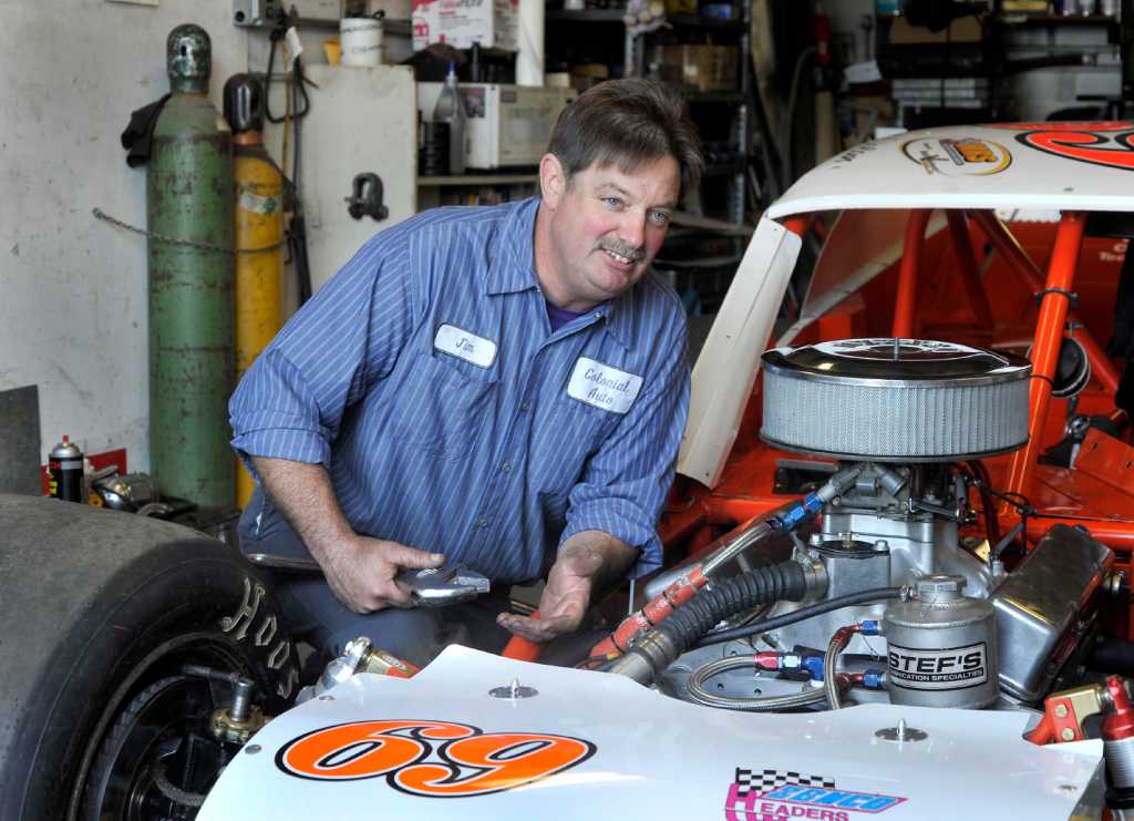 Race car driver now co-owns repair shop