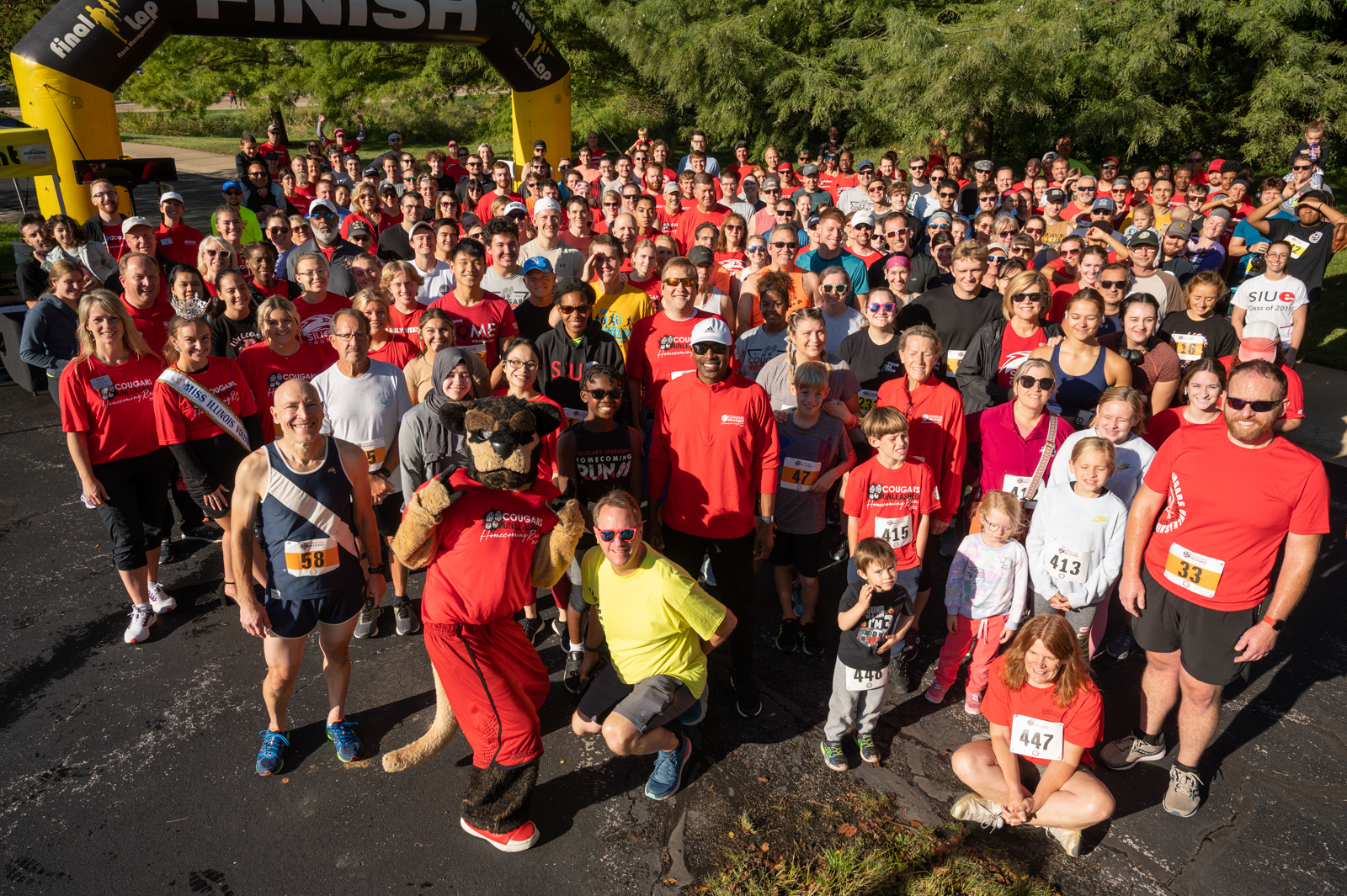 Cougars Unleashed Run held at SIUE