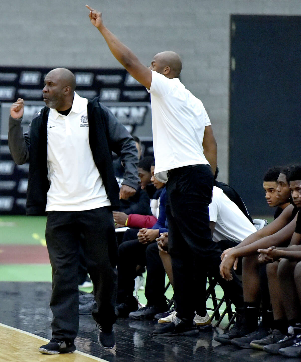 Former Hillhouse hoop star Kaseem Johnson now coach at Amistad