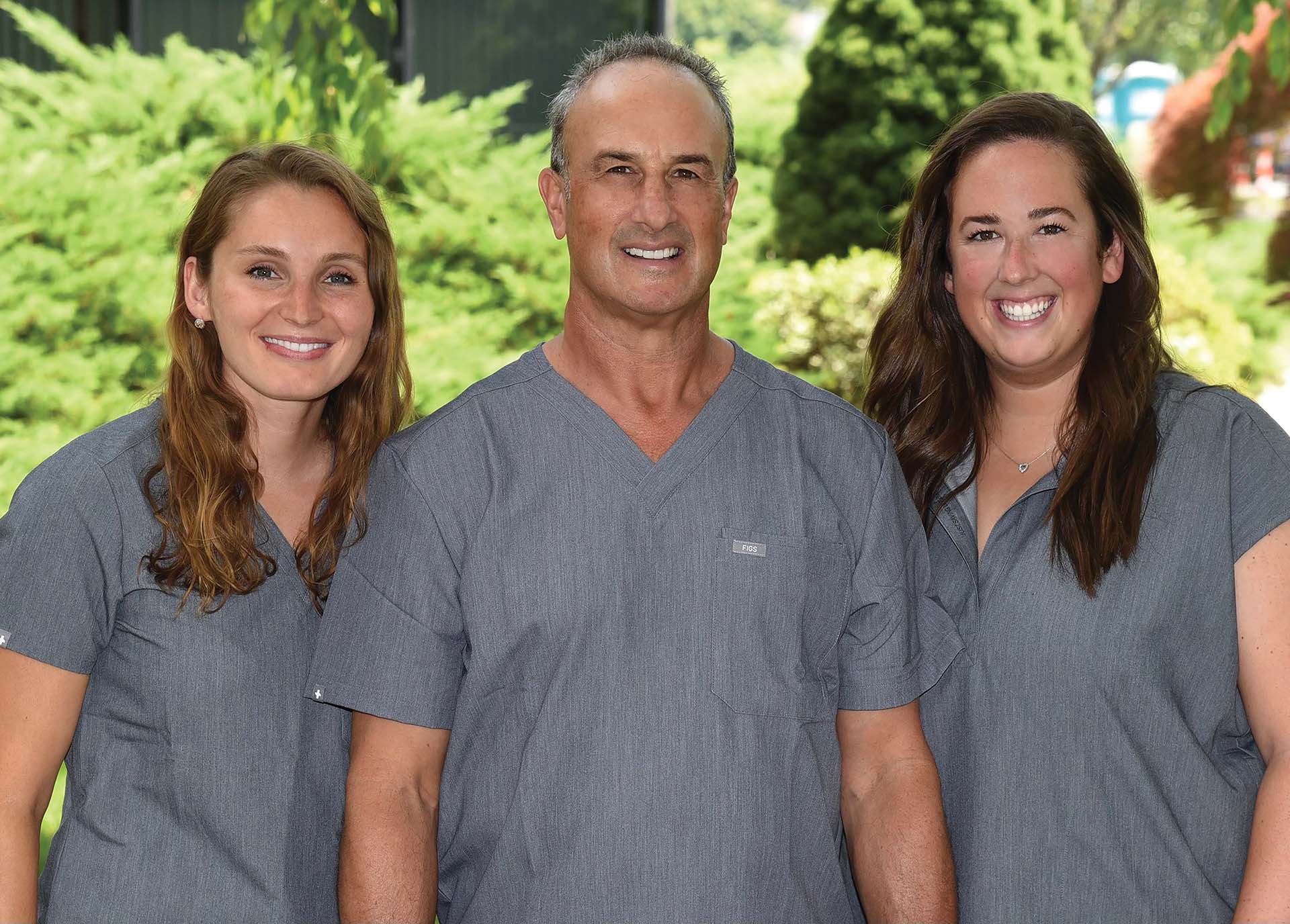 Jeffrey Babushkin, Tara Babushkin, and Gabrielle Williamson