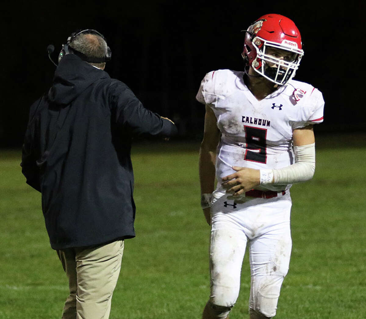 With win at Carrollton, 'playoffs are in sight' for Calhoun
