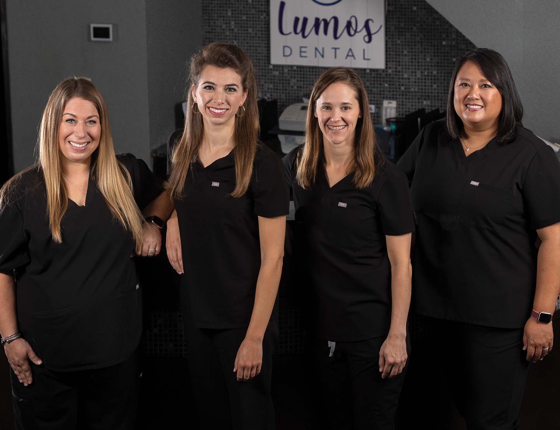 Jennifer You, Jessica Bogucki, Rachel Jensen, and Marykate Conboy