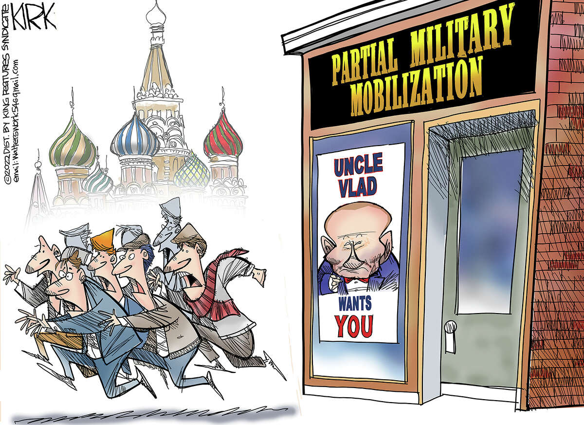 Editorial cartoons from the San Antonio Express-News