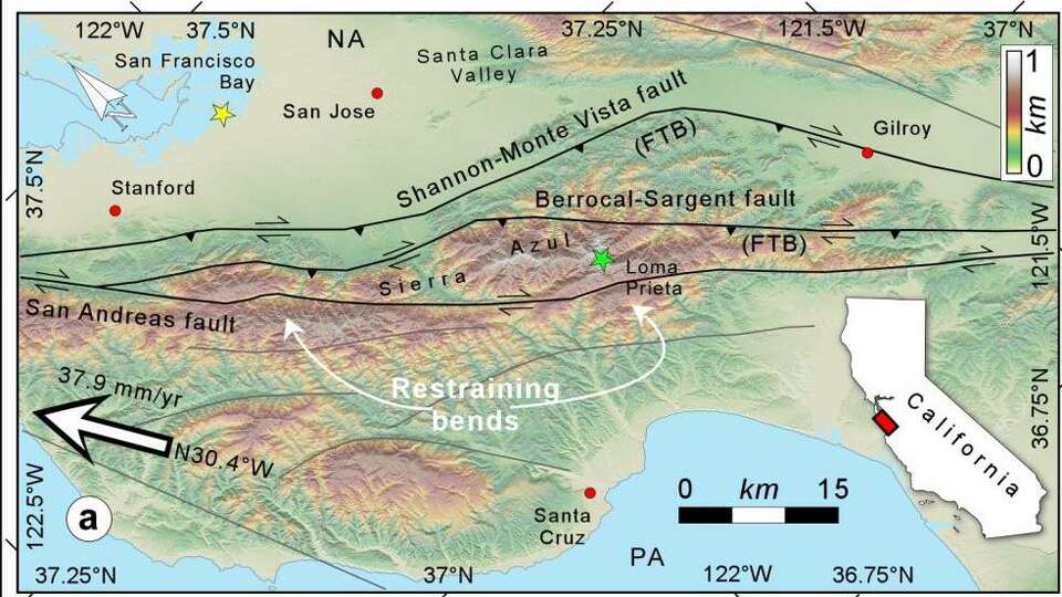 Bay Area's next big earthquake might be on Silicon Valley fault