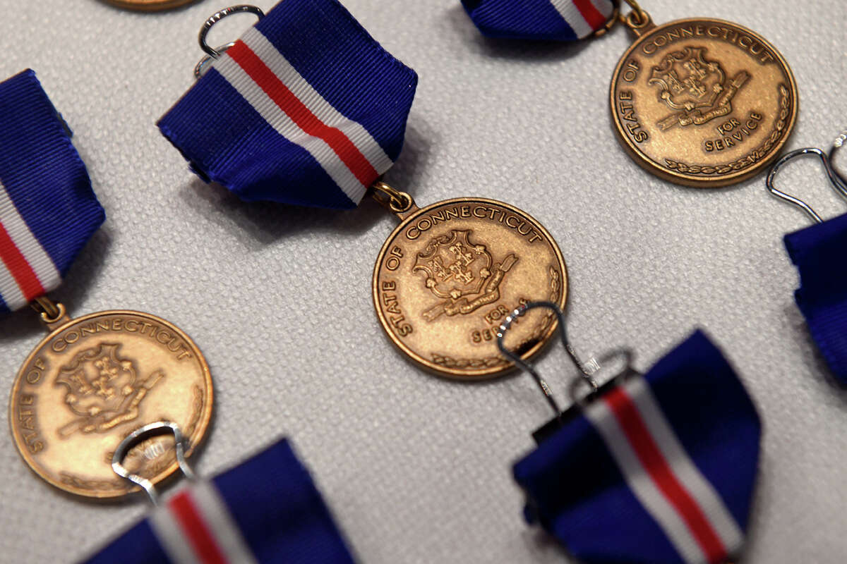 CT veterans awarded medals for wartime service