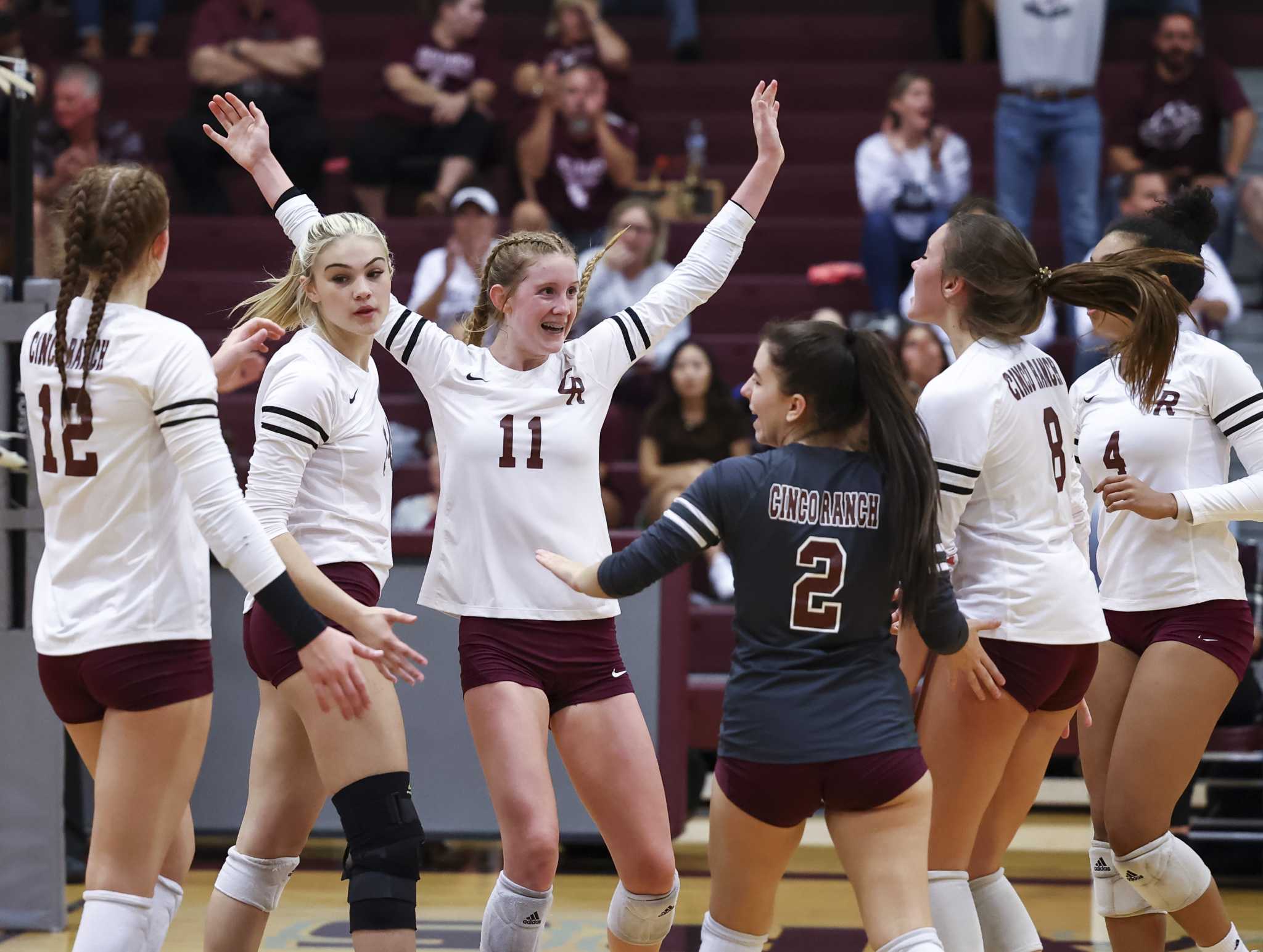 High school volleyball: Cinco Ranch ends Katy Taylor's win streak