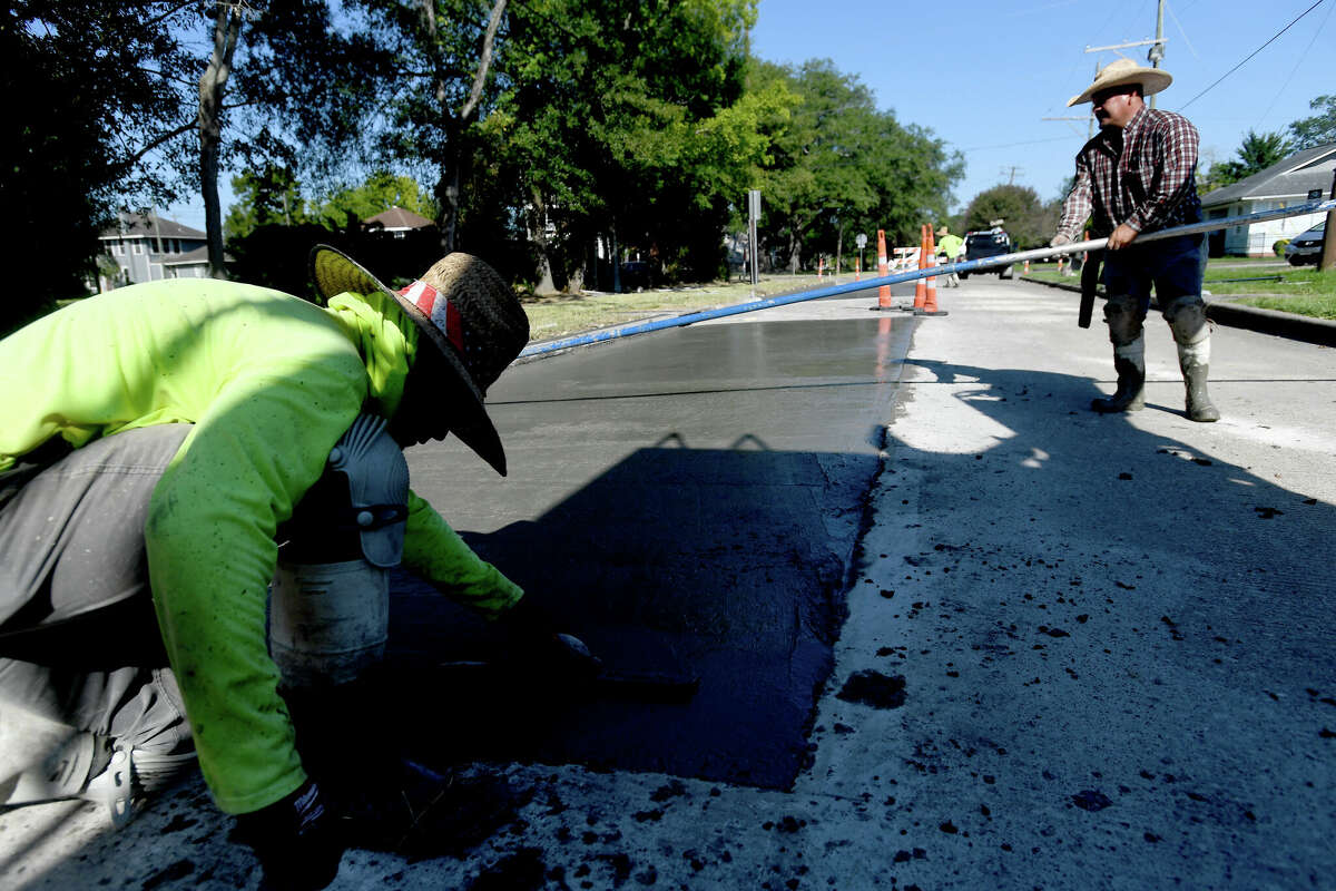 Beaumont's year-long road repair projects on course for November finish