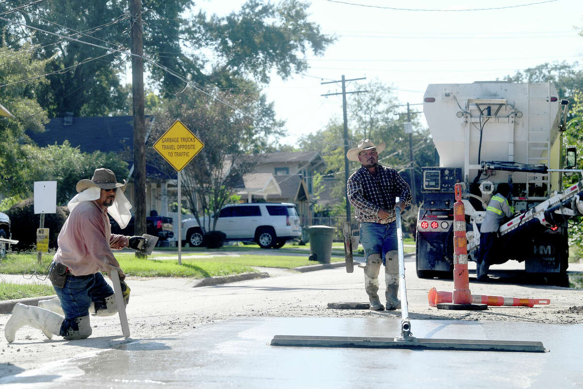Beaumont's year-long road repair projects on course for November finish