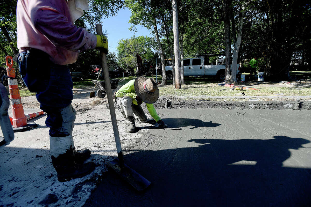 Beaumont's year-long road repair projects on course for November finish