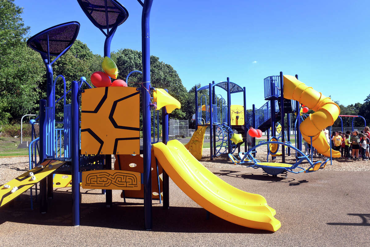 Shelton's Sunnyside School playground gets a makeover