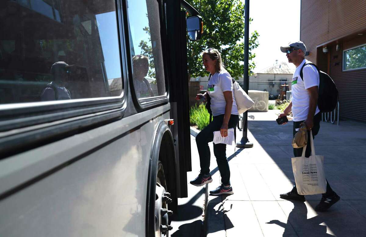 Two reporters. 27 transit agencies. How many can they ride in one day?