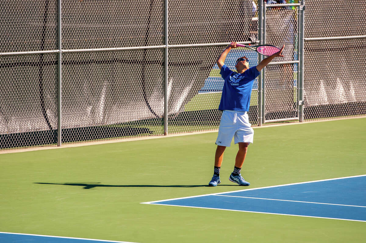 PHOTOS: Dow and Midland high tennis teams compete in Saginaw Valley ...