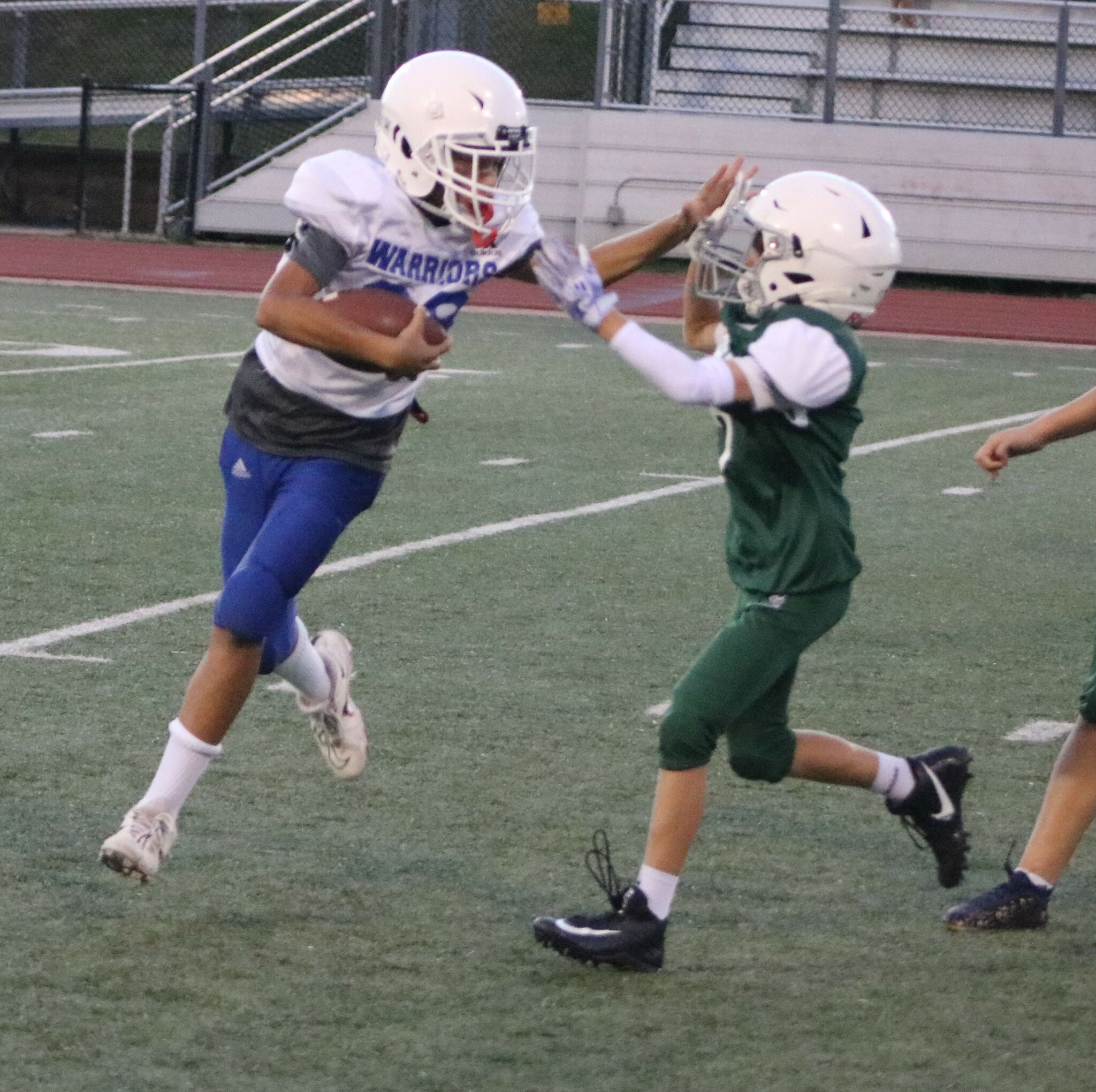 Fun and football go hand-in-hand for FBCA's youngest players