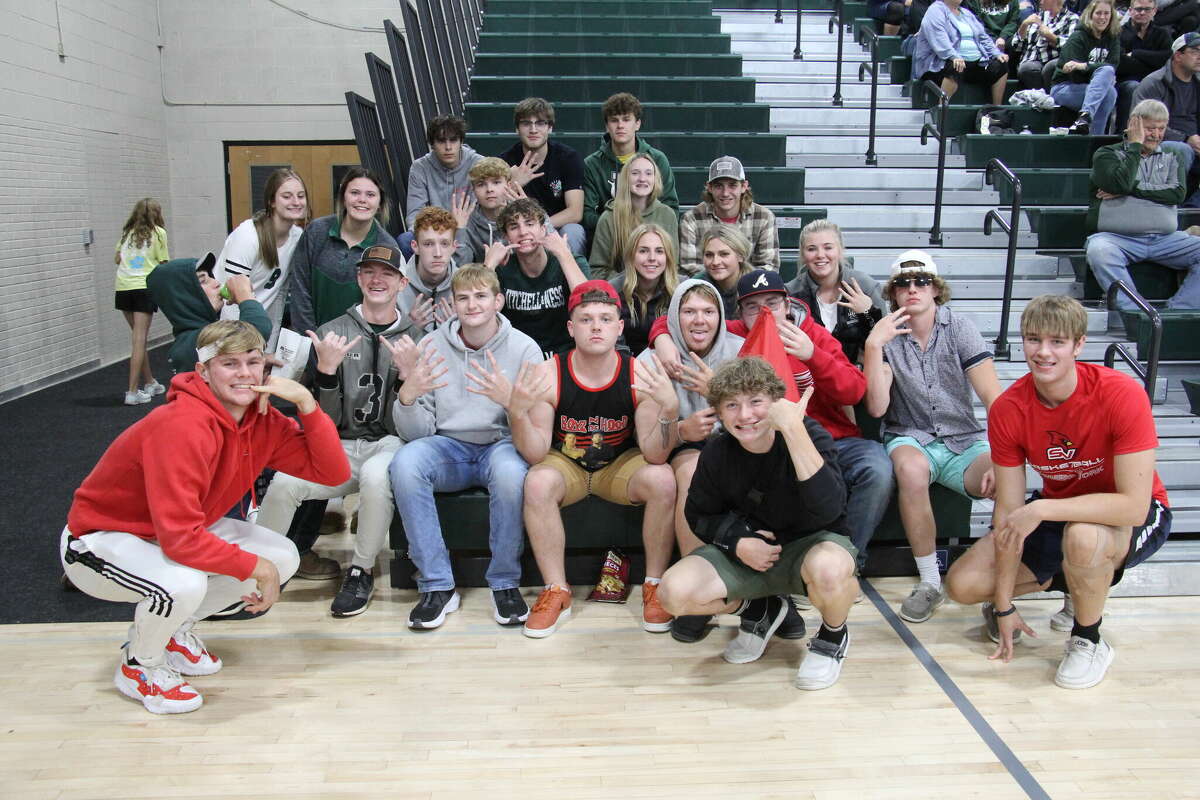 Throughout the season, Student Sections cheered on their teams