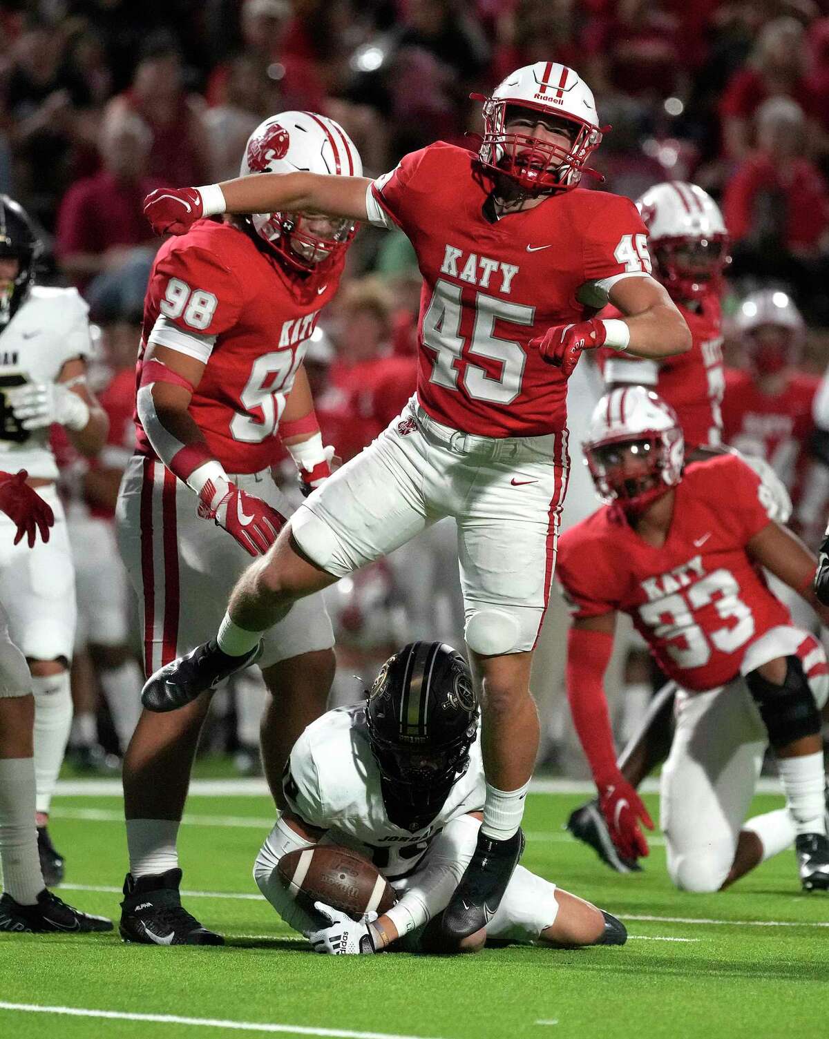 Katy Tigers rout Jordan Warriors to remain undefeated