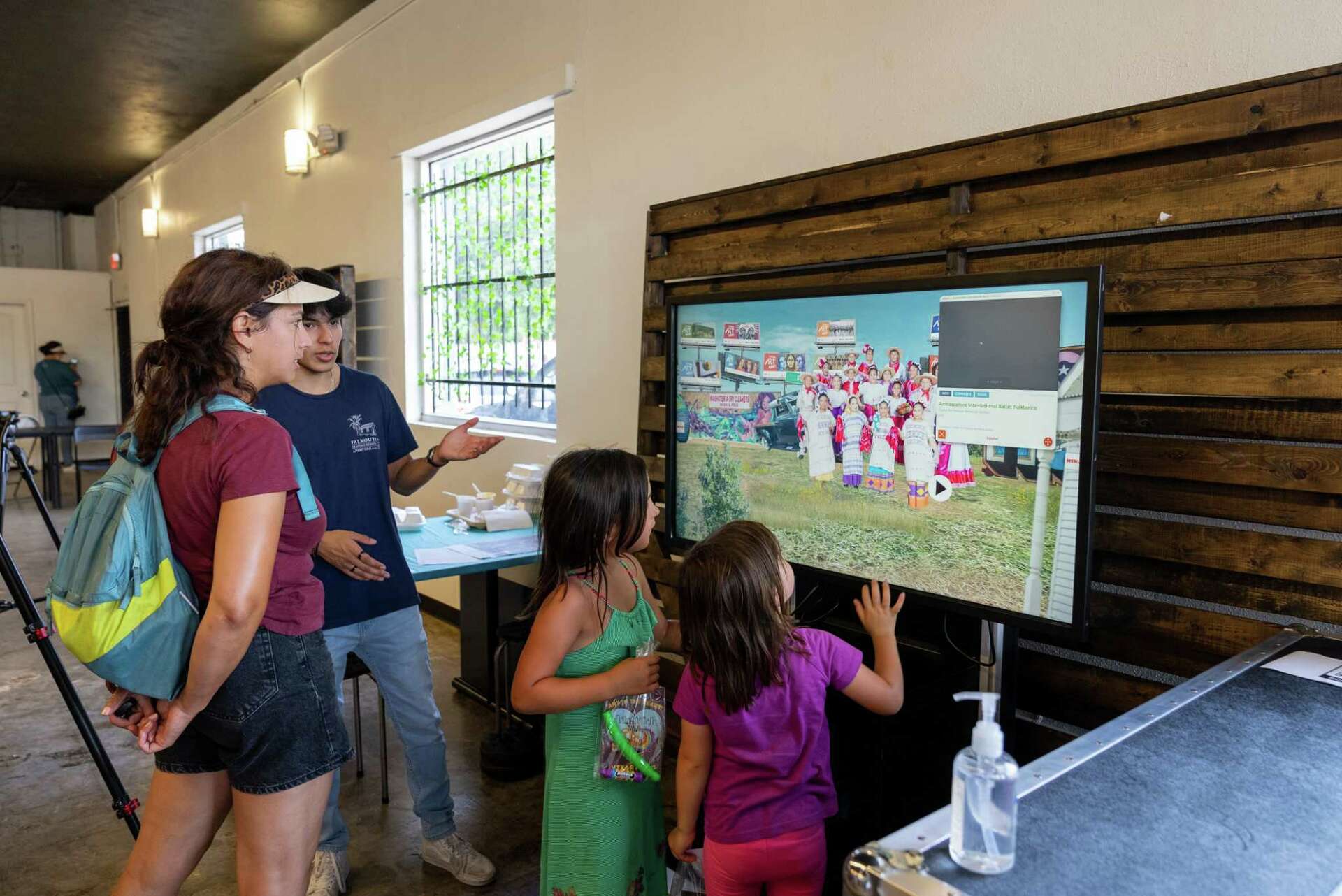 Hundreds of Houston Latino artists shine in digital billboard