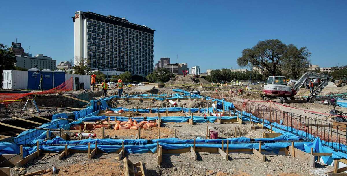 Hemisfair Civic Park begins to take shape