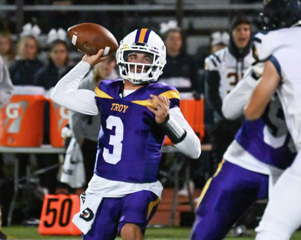 Michael Dinardo is doing it all for Troy High football