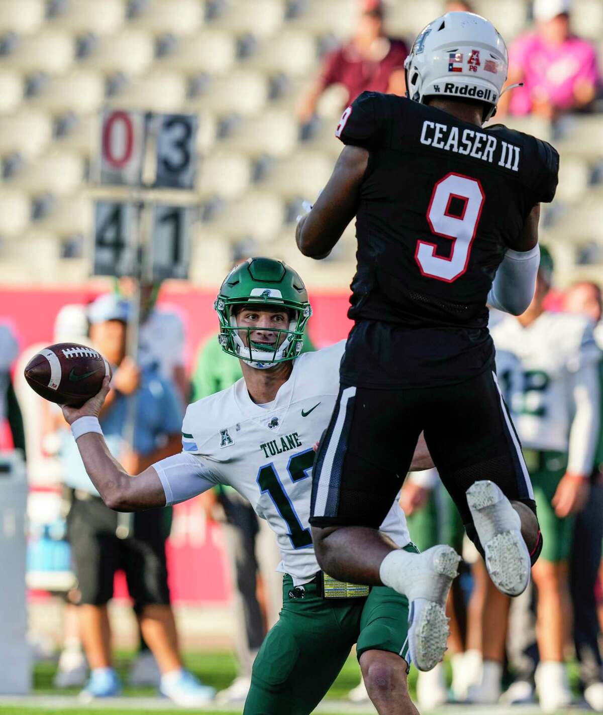 Houston Cougars fall to Tulane Green Wave in OT of AAC opener
