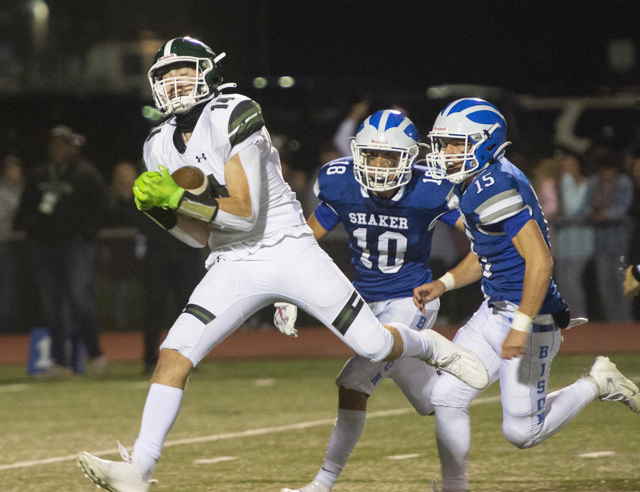 Henry Picard's TD run in overtime lifts Shenendehowa past Shaker 20-14