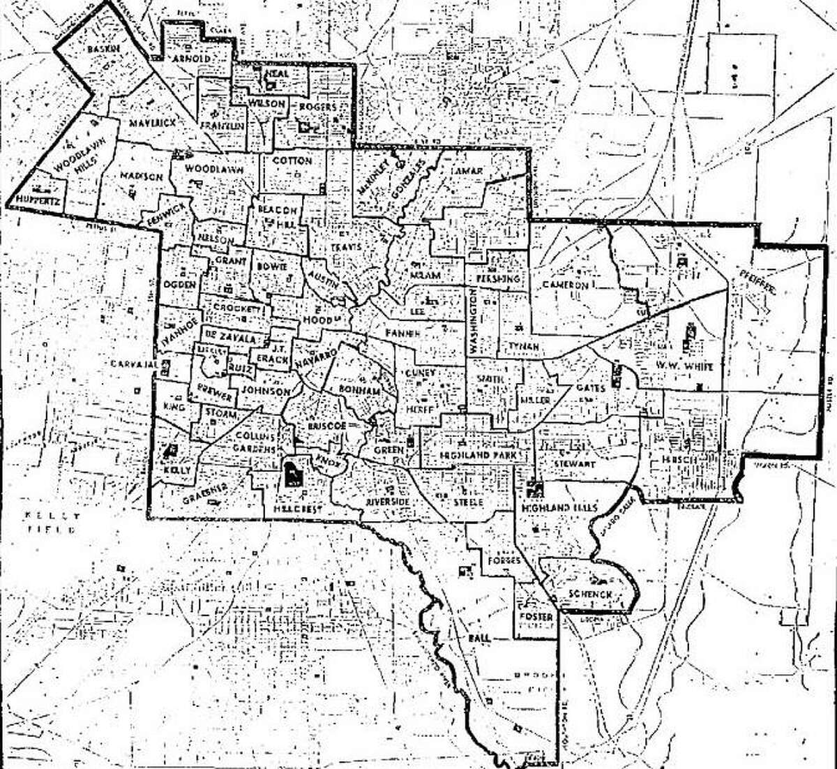 Neighboring schools in San Antonio segregated for decades