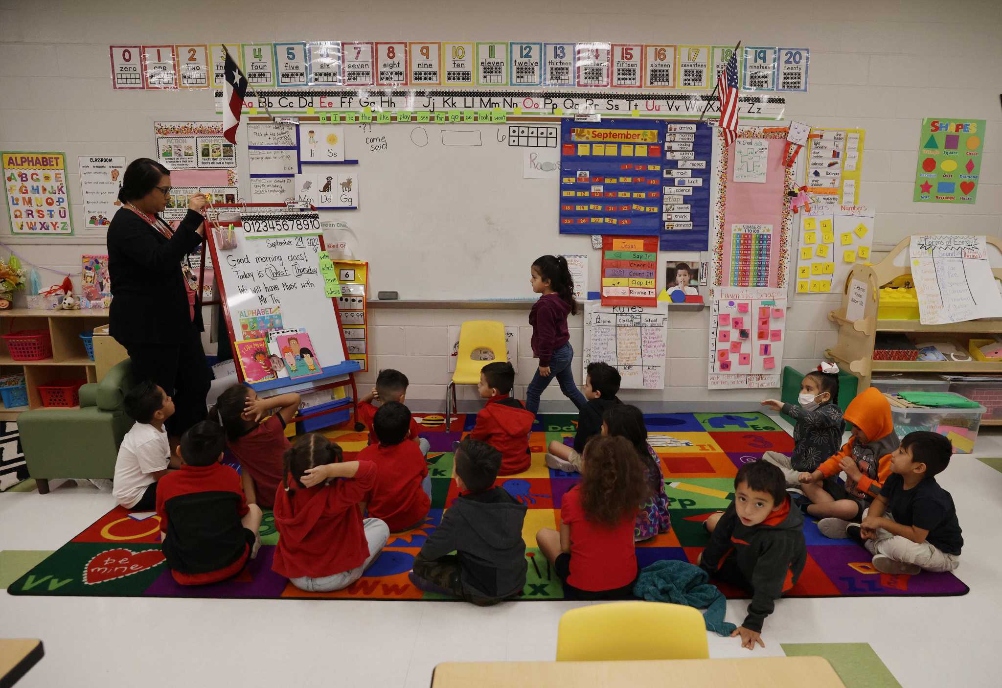Texas comes up short on early childhood markers
