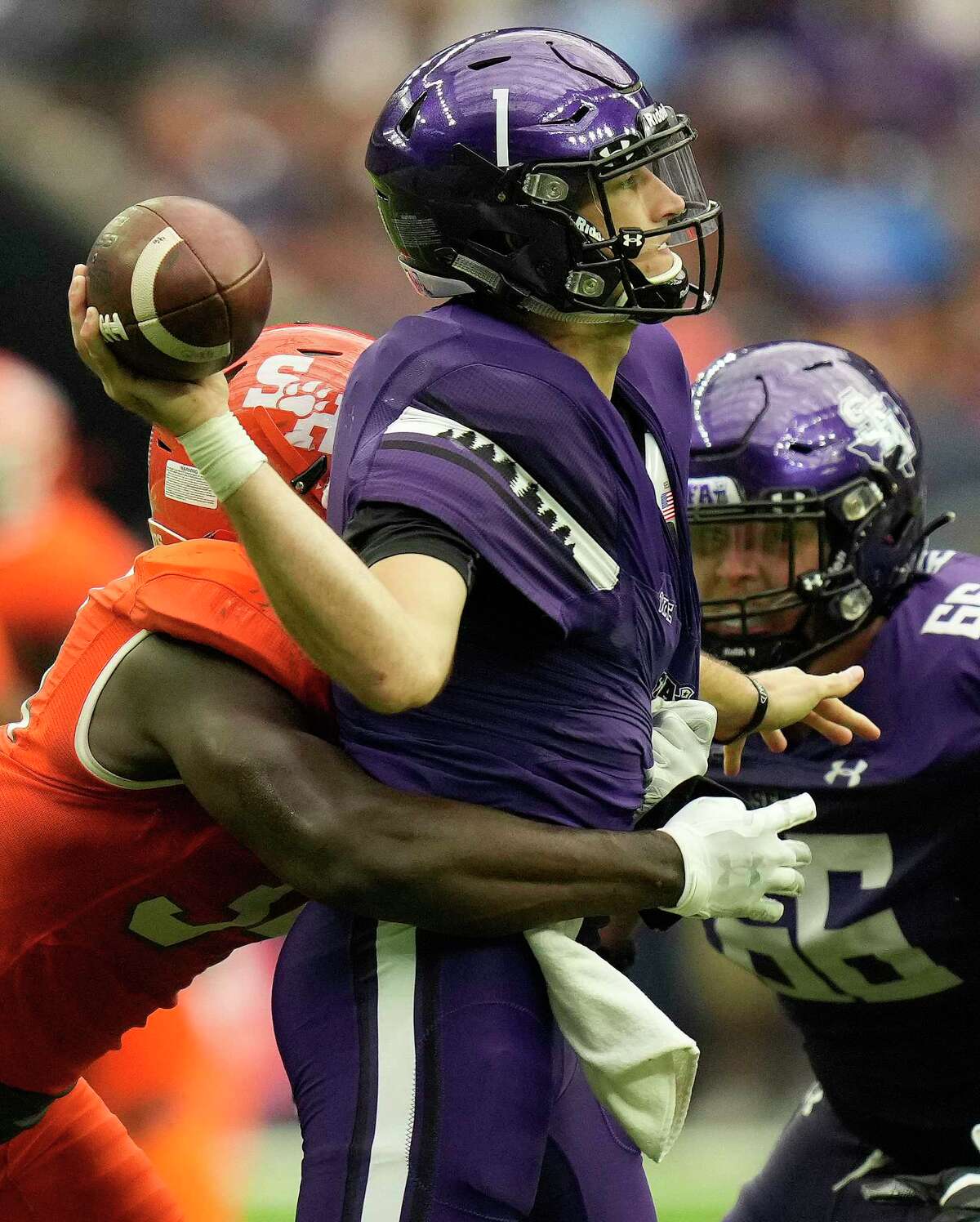 Sam Houston Bearkats rally past rival SFA Lumberjacks