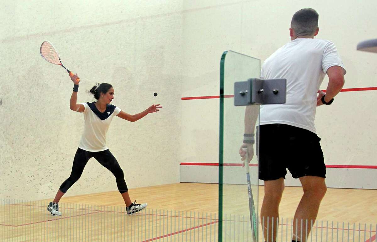 Worlds Top Woman Squash Player Trains In Ct
