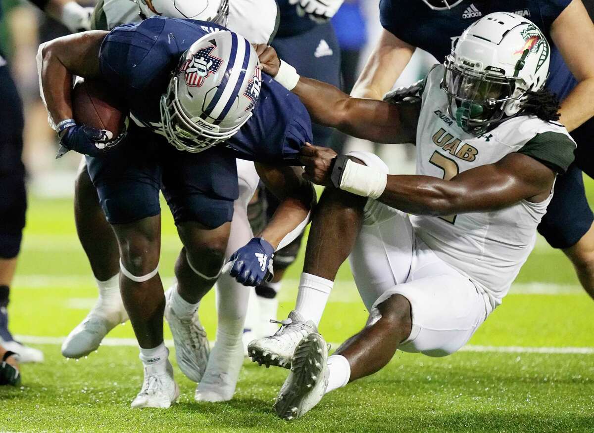 Rice rallies past UAB in chippy game with 22 penalties
