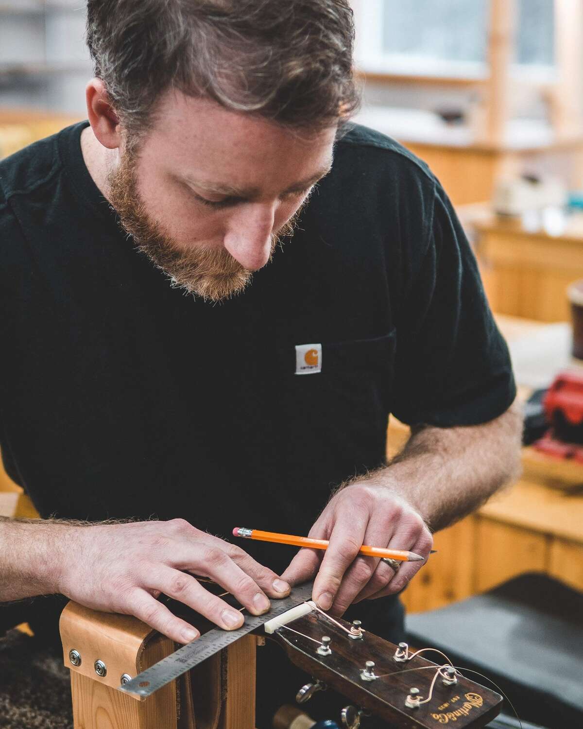 Galloup Guitars specialist Andy Kirby