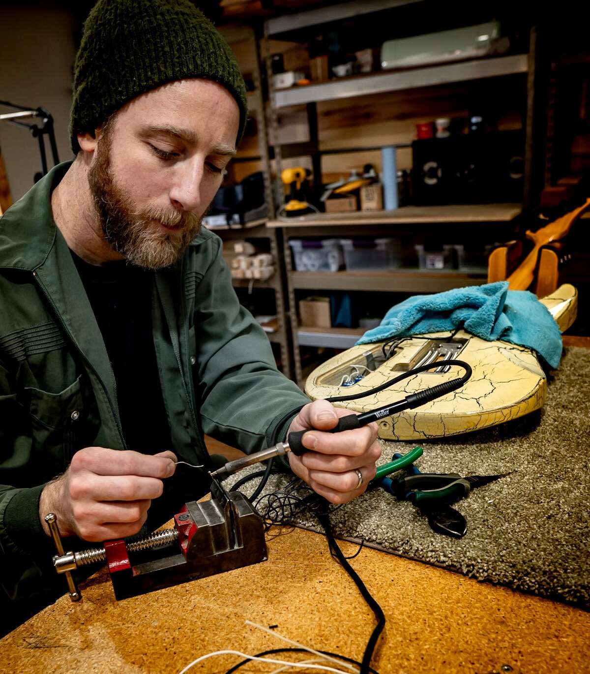 Galloup Guitars specialist Andy Kirby
