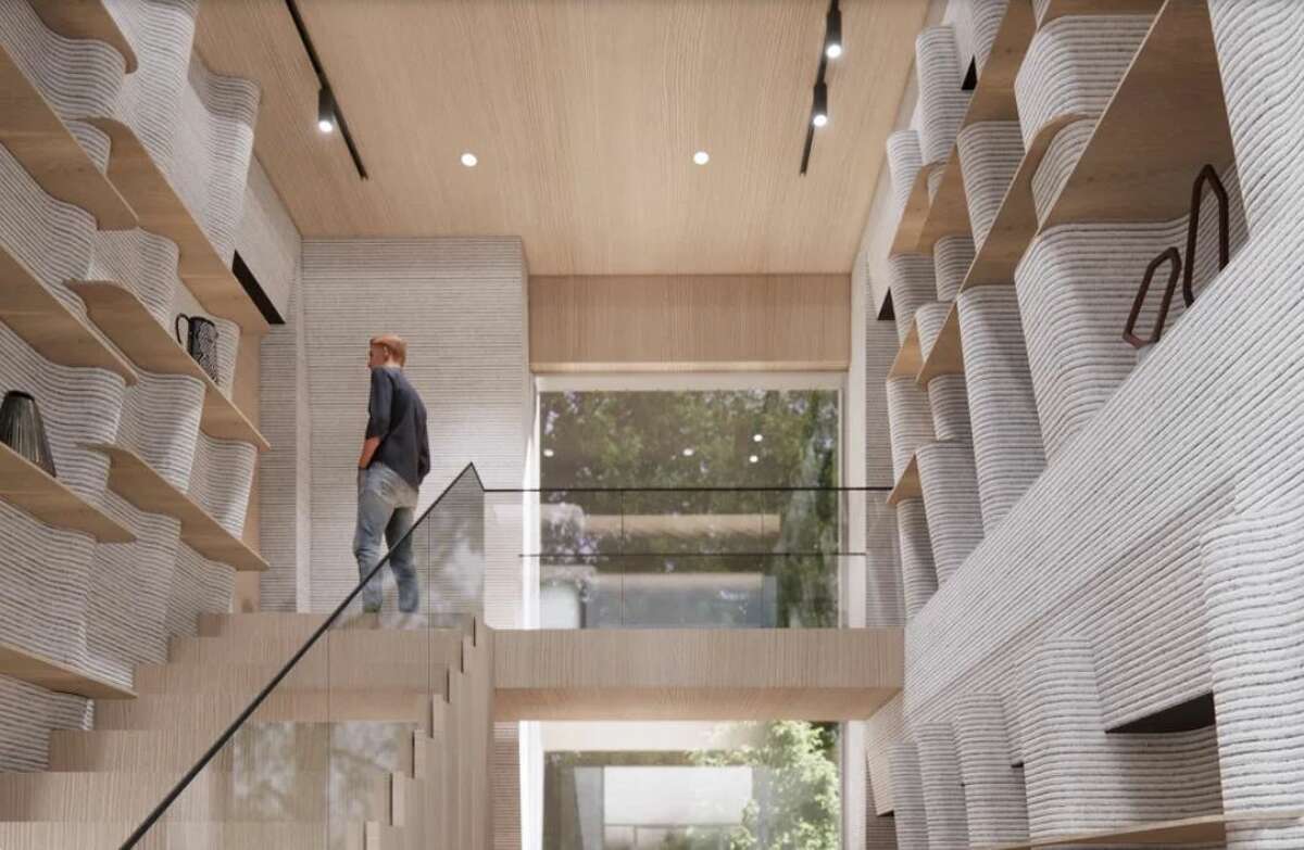 First 3D-printed, two-story home in US being built in Texas