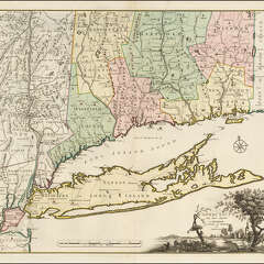 These historical maps of Connecticut show the state from 1685-1915