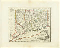 These historical maps of Connecticut show the state from 1685-1915