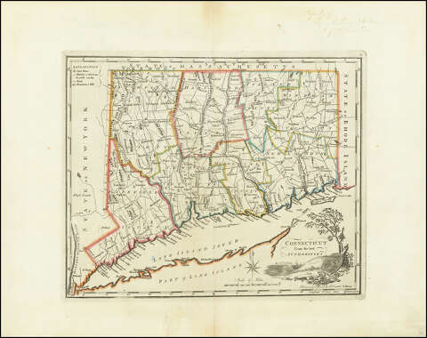 These historical maps of Connecticut show the state from 1685-1915