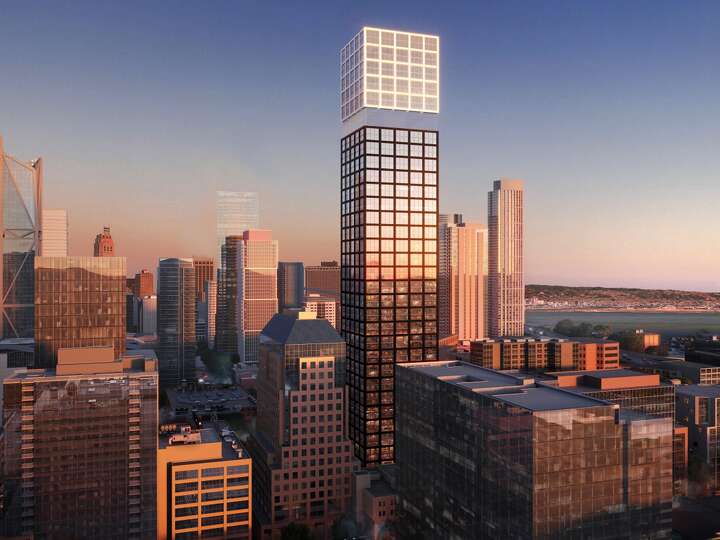 Skyscraper with floating cube might come to San Francisco