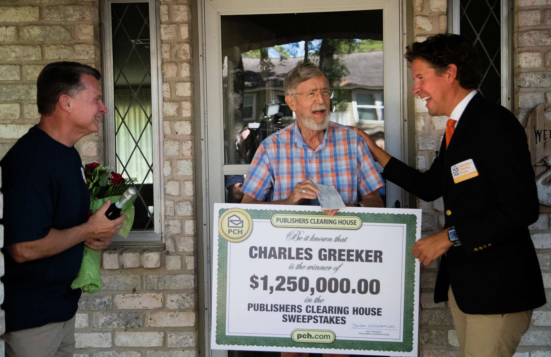93-year-old Spring man wins $1.25 million from Publishers Clearing House