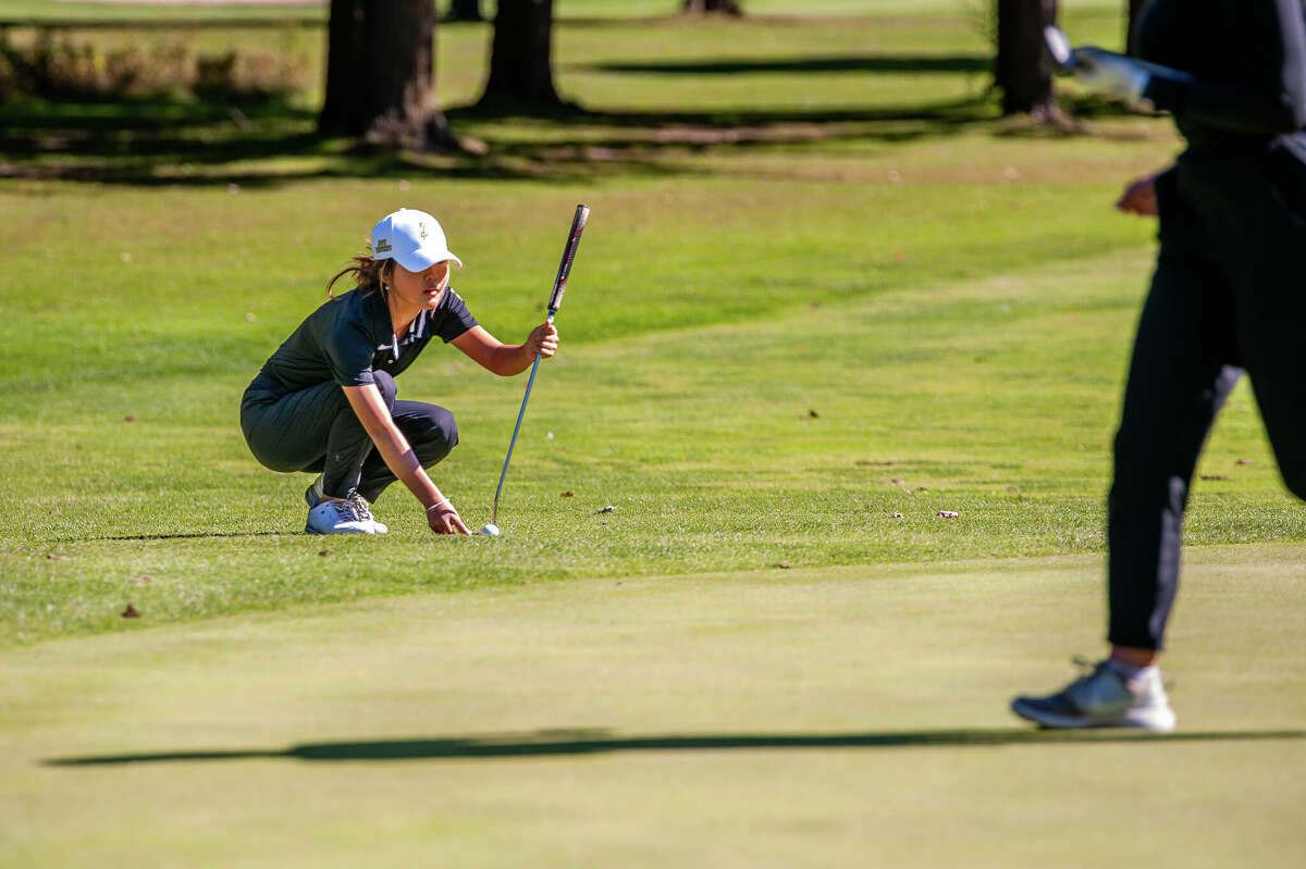 PHOTOS: Midland and Dow high schools come out swinging at Regional Golf ...