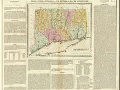 These historical maps of Connecticut show the state from 1685-1915