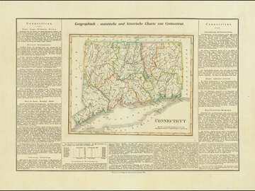 These historical maps of Connecticut show the state from 1685-1915
