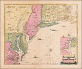 These historical maps of Connecticut show the state from 1685-1915