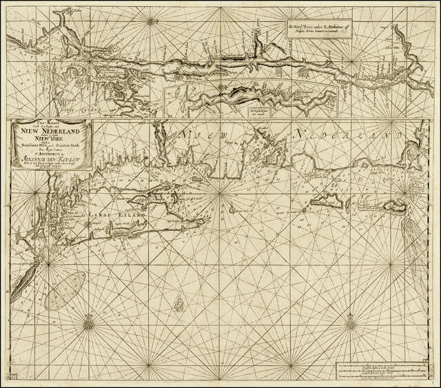 These historical maps of Connecticut show the state from 1685-1915