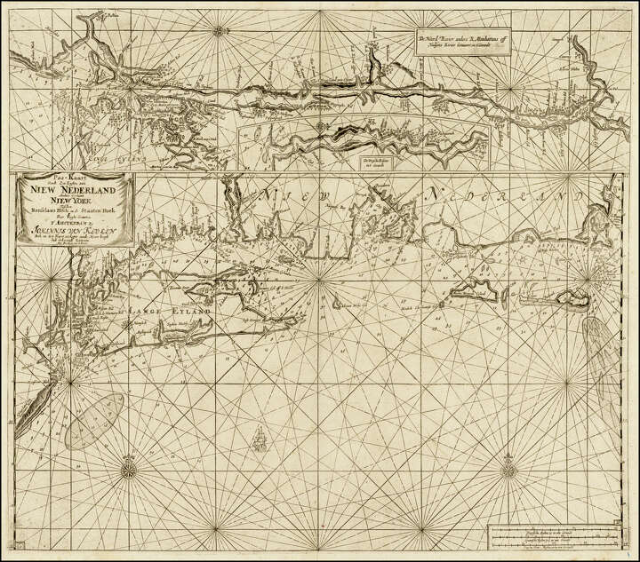 These historical maps of Connecticut show the state from 1685-1915
