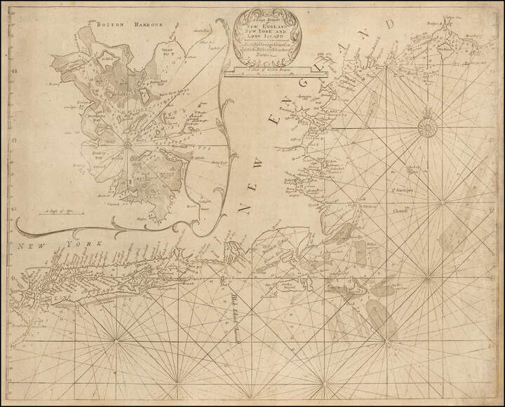 These historical maps of Connecticut show the state from 1685-1915