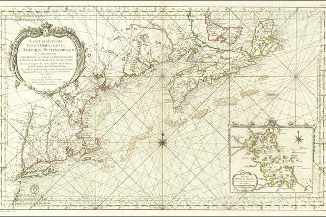 These historical maps of Connecticut show the state from 1685-1915