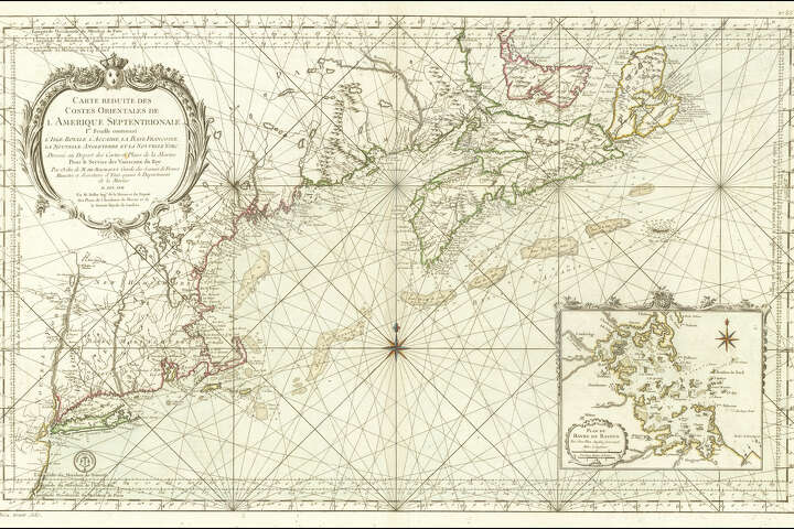 These historical maps of Connecticut show the state from 1685-1915