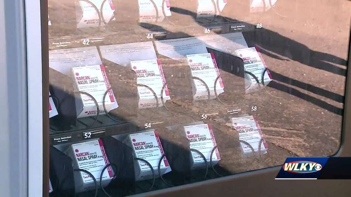 Narcan vending machine in Kentucky empty within one day of being installed